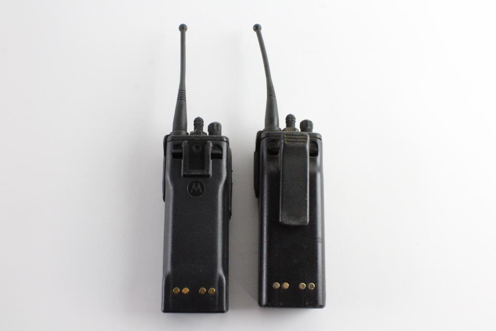 Motorola MTS 2000 Two Way Radio, 2 Pieces | Property Room