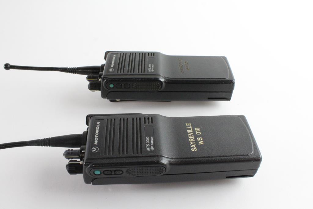 Motorola MTS 2000 Two Way Radio, 2 Pieces | Property Room