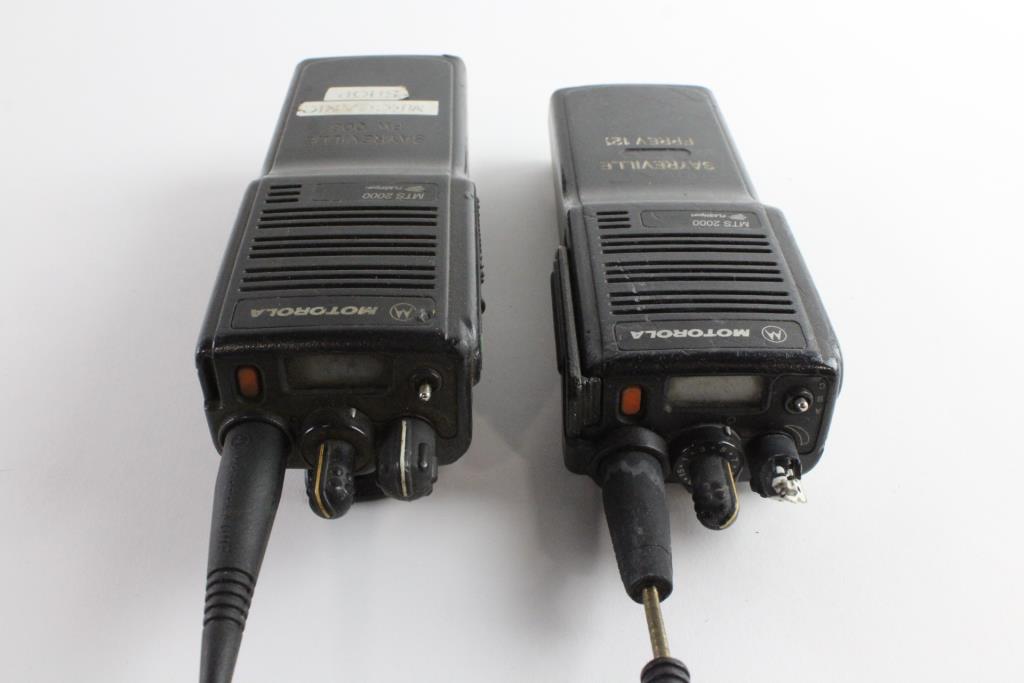 Motorola MTS 2000 Two Way Radio, 2 Pieces | Property Room