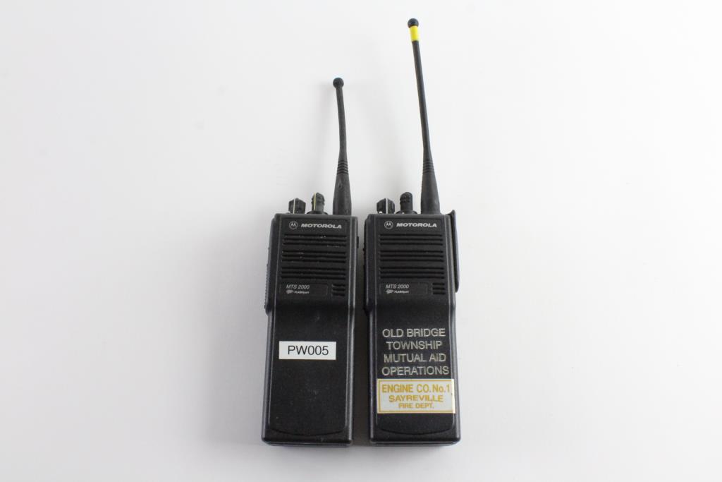 Motorola MTS 2000 Two Way Radio, 2 Pieces | Property Room