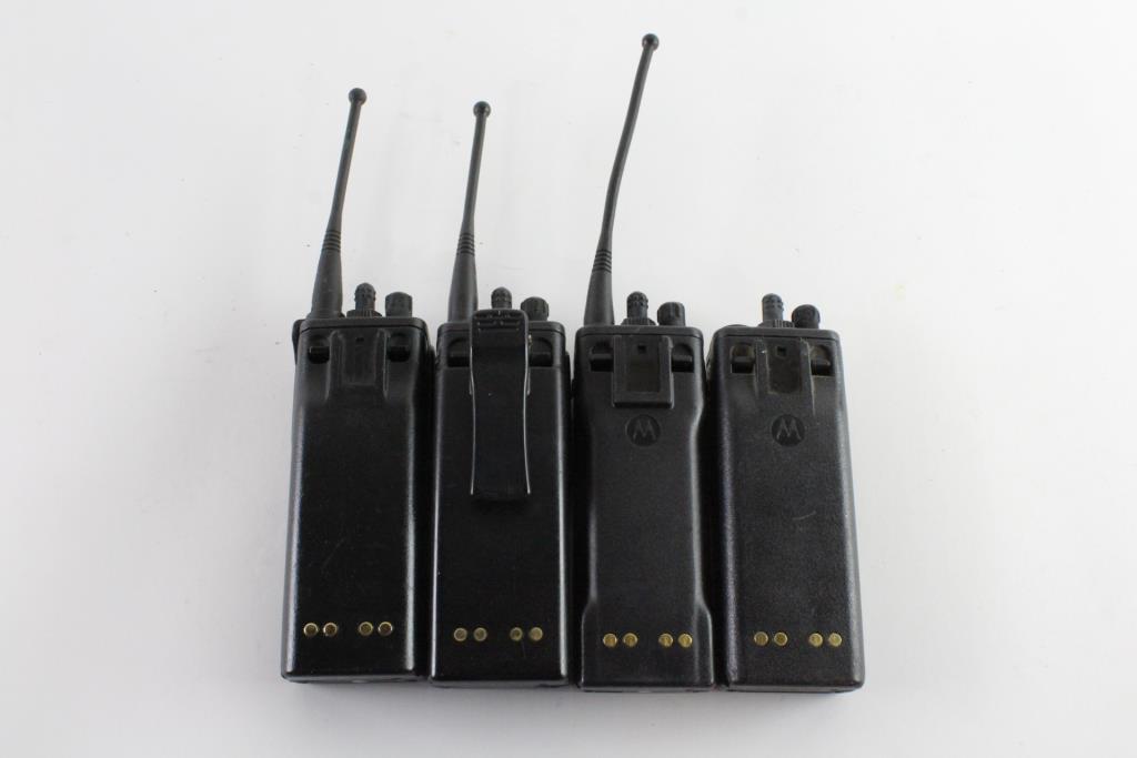 Motorola MTS 2000 Two Way Radios, 4 Pieces | Property Room
