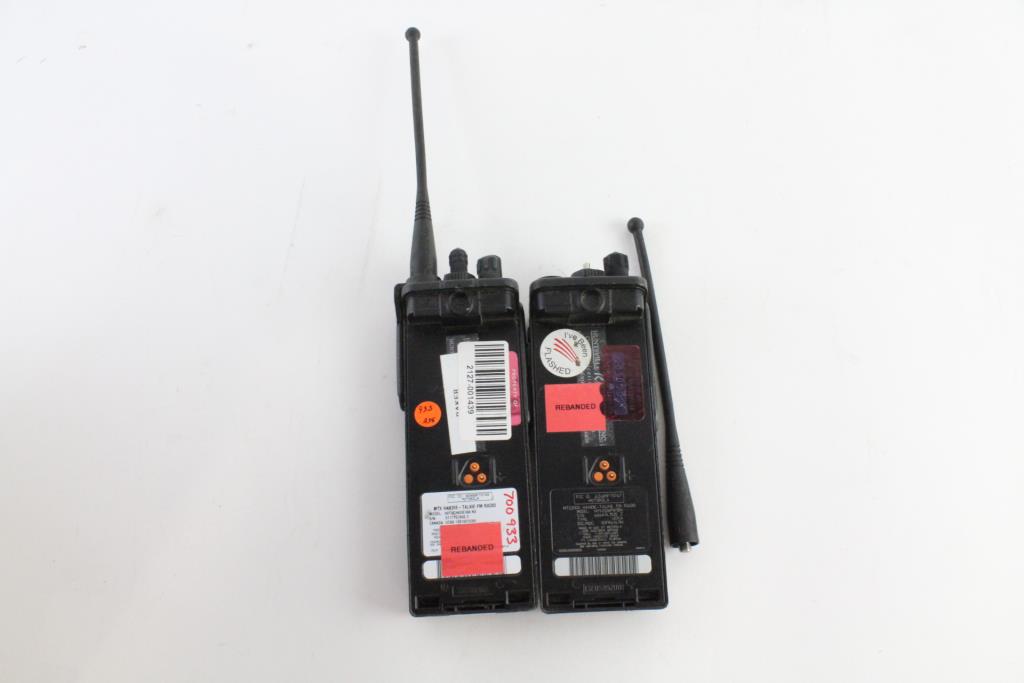 Motorola MTS2000 And MTX Two Way Radios, 2 Pieces | Property Room