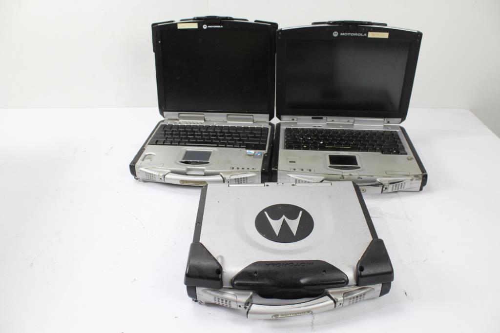 Motorola Rugged Laptops, 3 Items | Property Room