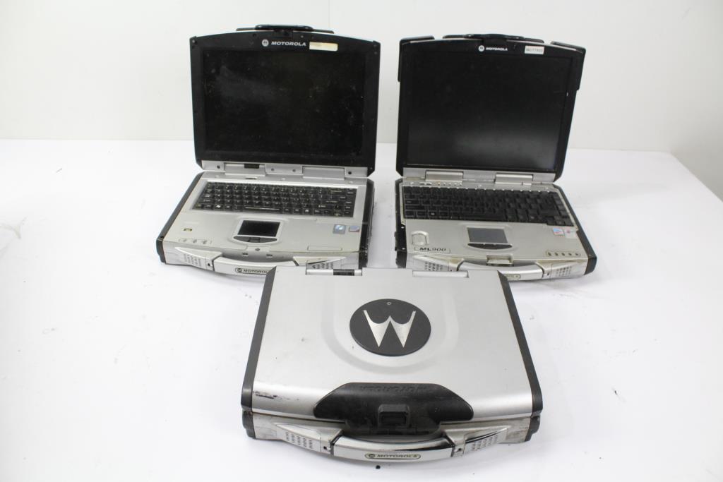 Motorola Rugged Laptops, 3 Items | Property Room