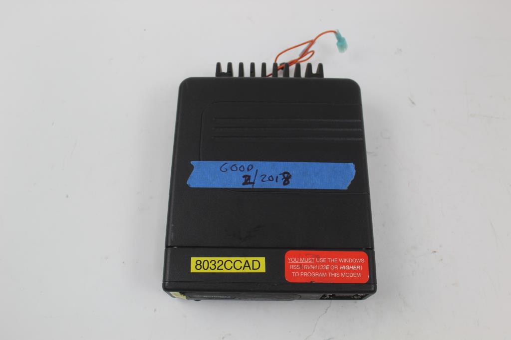 Motorola Vrm 650 F3454a Data Mobile Radio | Property Room