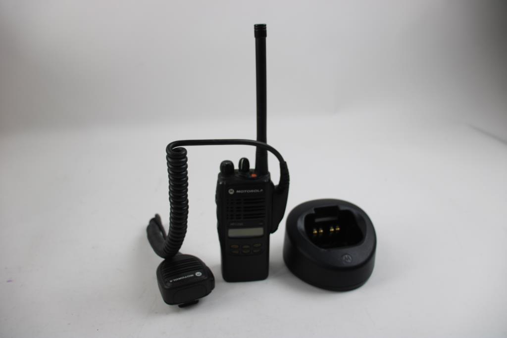 Motorola XTL 2500 Mobile Radio, And Motorola HT1250 Portable Two-Way ...