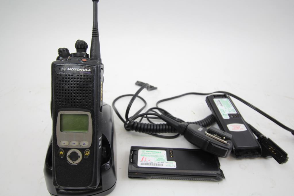 Motorola XTS5000 Radio With Accessories, 4 Pieces | Property Room