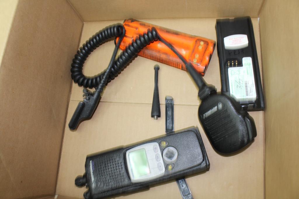 Motorola XTS5000 Radio With Accessories, 4 Pieces | Property Room