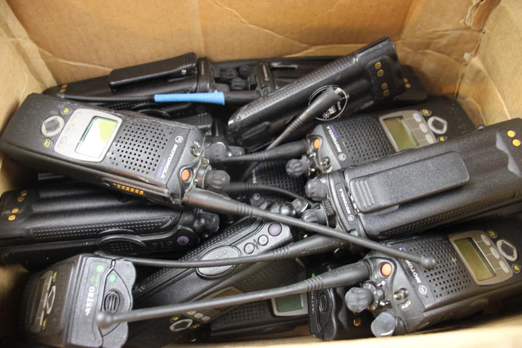 Motorola XTS5000R Radio Bulk Lot, 20+ Pieces | Property Room