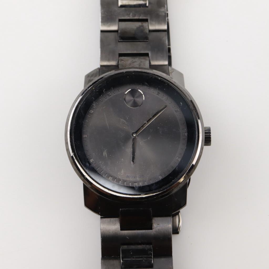 Movado Bold Black Dial Watch | Property Room