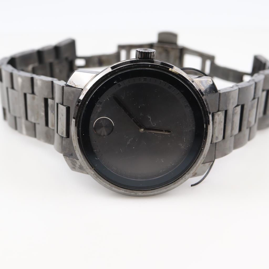 Movado Bold Black Dial Watch | Property Room