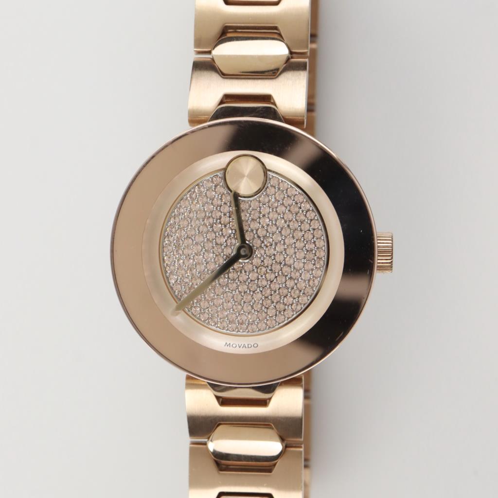 Movado Bold Crystal Pave Watch | Property Room