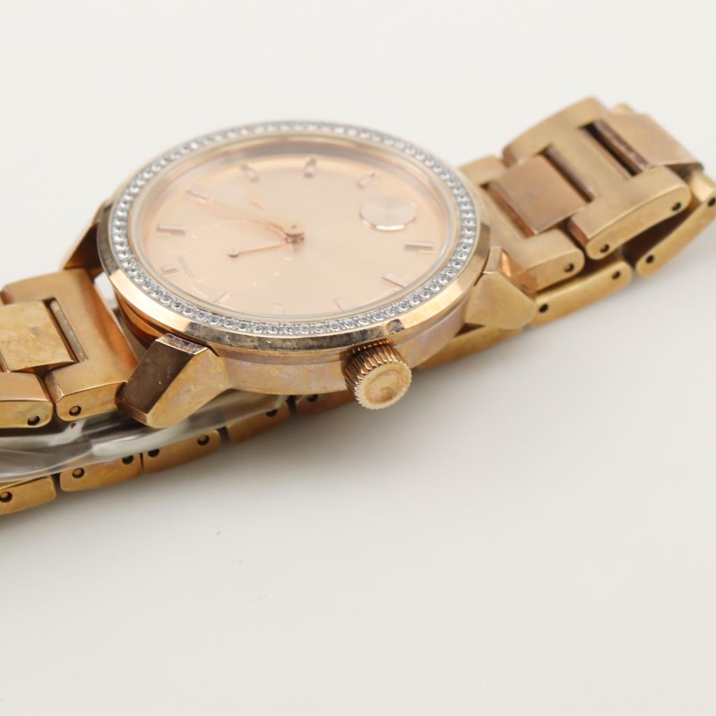 Movado Bold Crystal Rose Dial Watch | Property Room