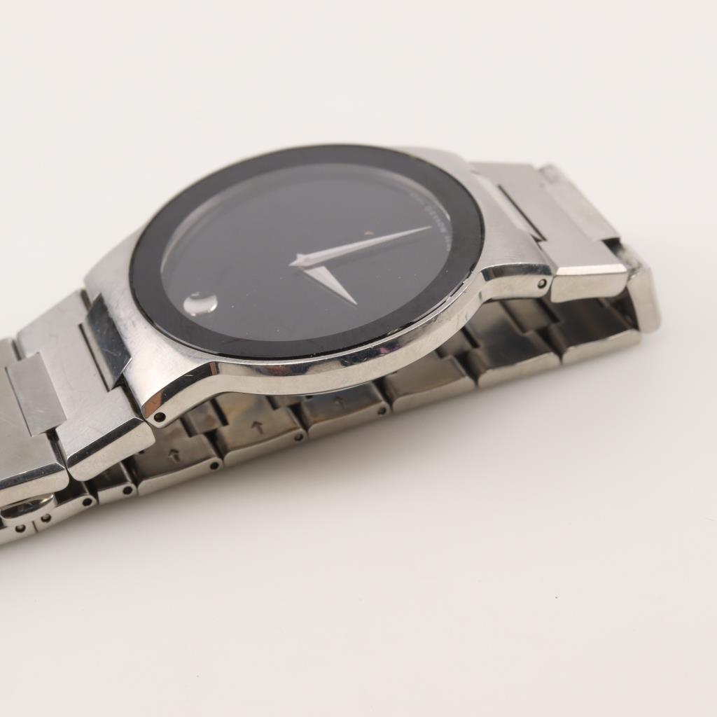Movado Safiro Black Dial Watch | Property Room