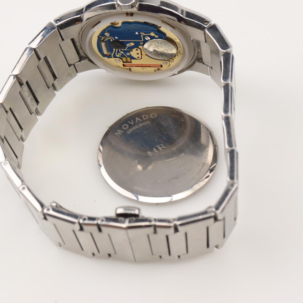 Movado Safiro Black Dial Watch | Property Room