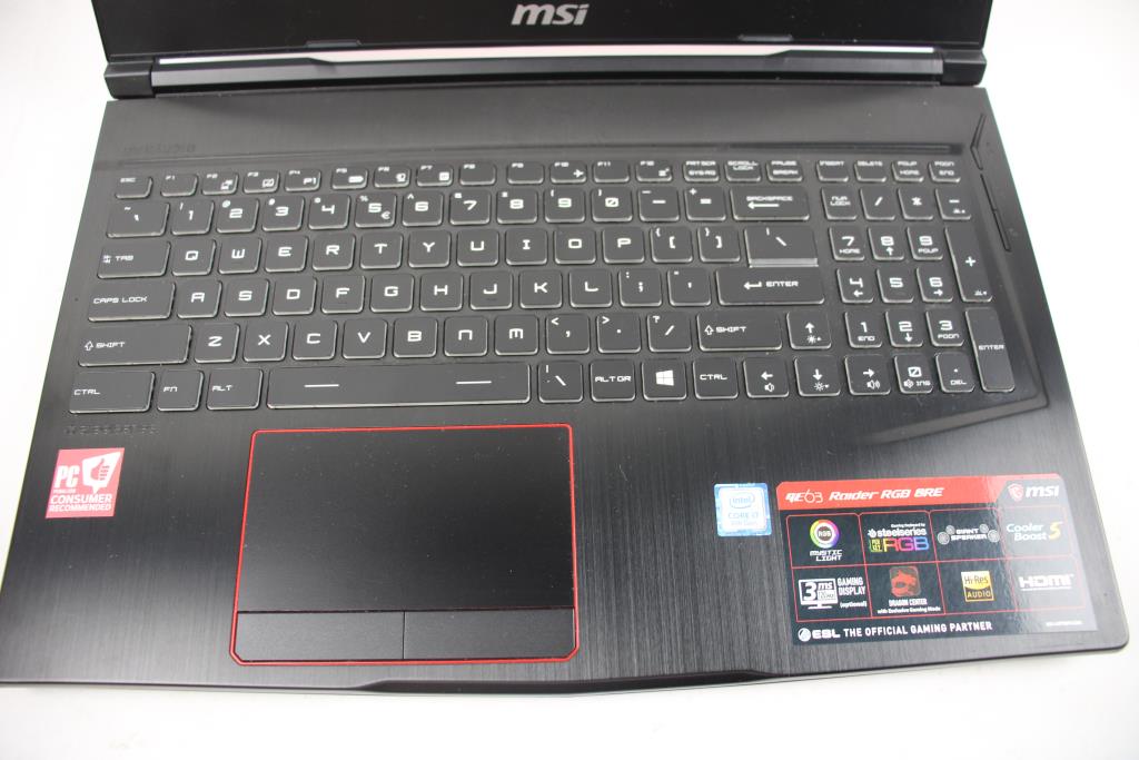 MSI GE63 Raider RGB 8RE Gaming Laptop | Property Room