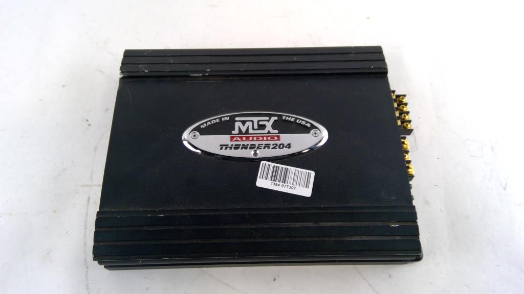MTX Audio Thunder204 Power Amplifier | Property Room