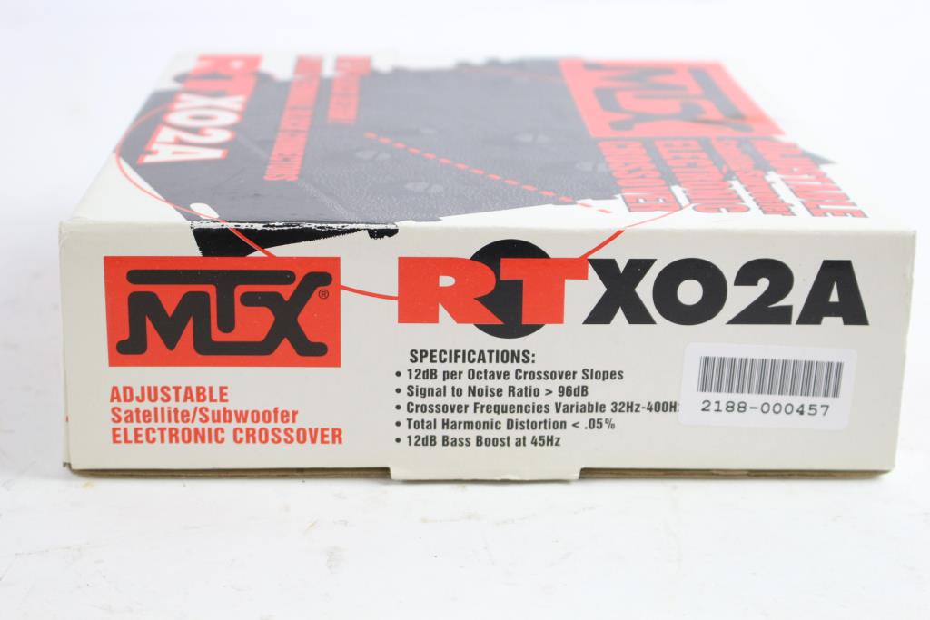 MTX Electronic Crossover | Property Room