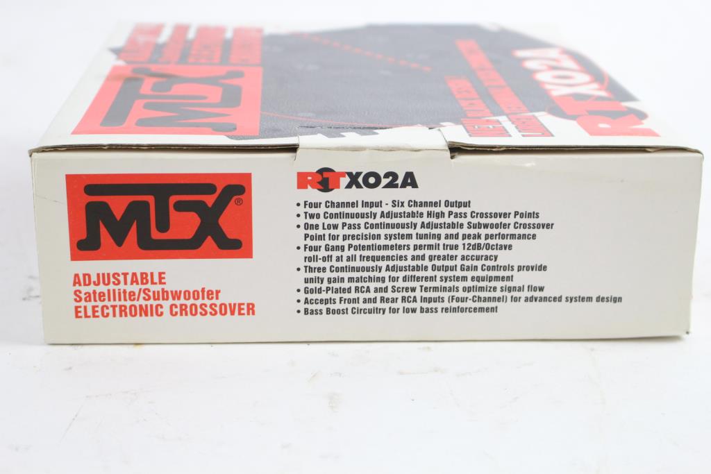 MTX Electronic Crossover | Property Room