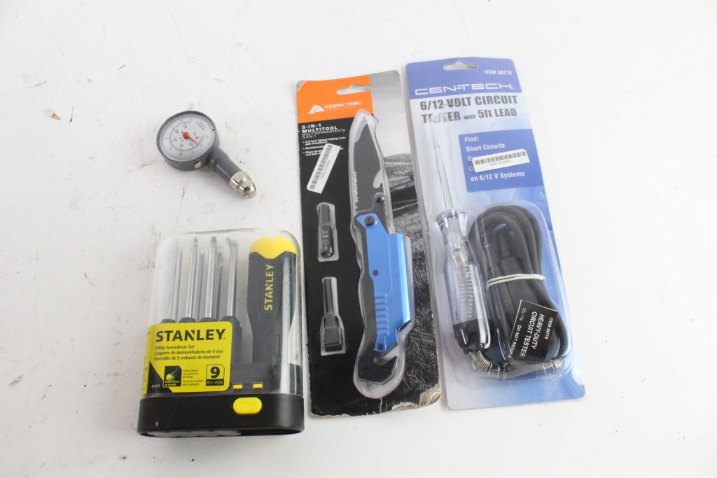 Multitool, Circuit Tester And More, 4 Pieces | Property Room