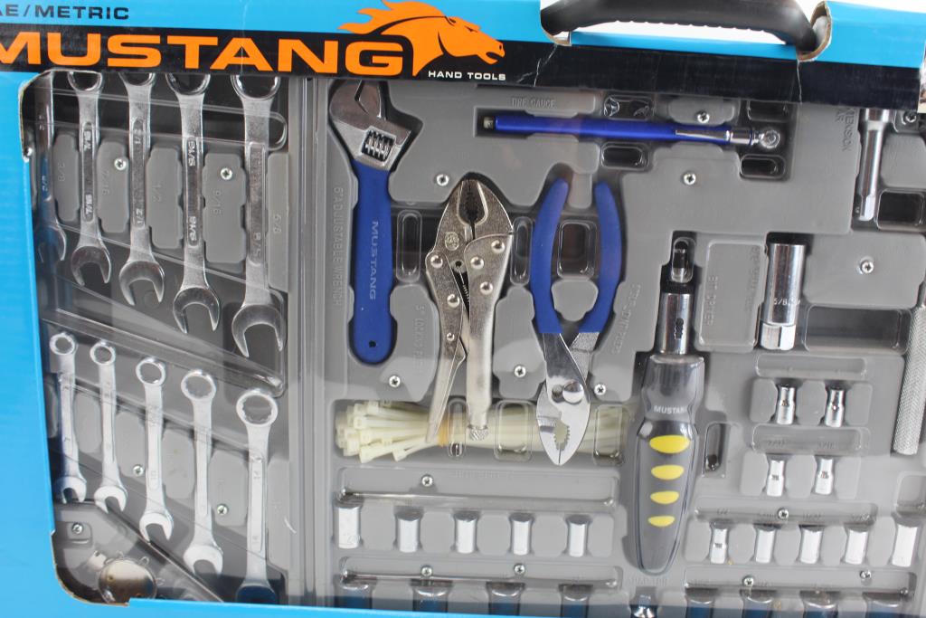 Mustang 208 Piece Mechanics Tool Set | Property Room