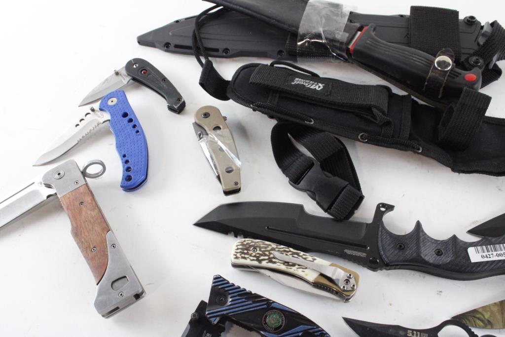 Mustang, Gerber And Other Knives | Property Room