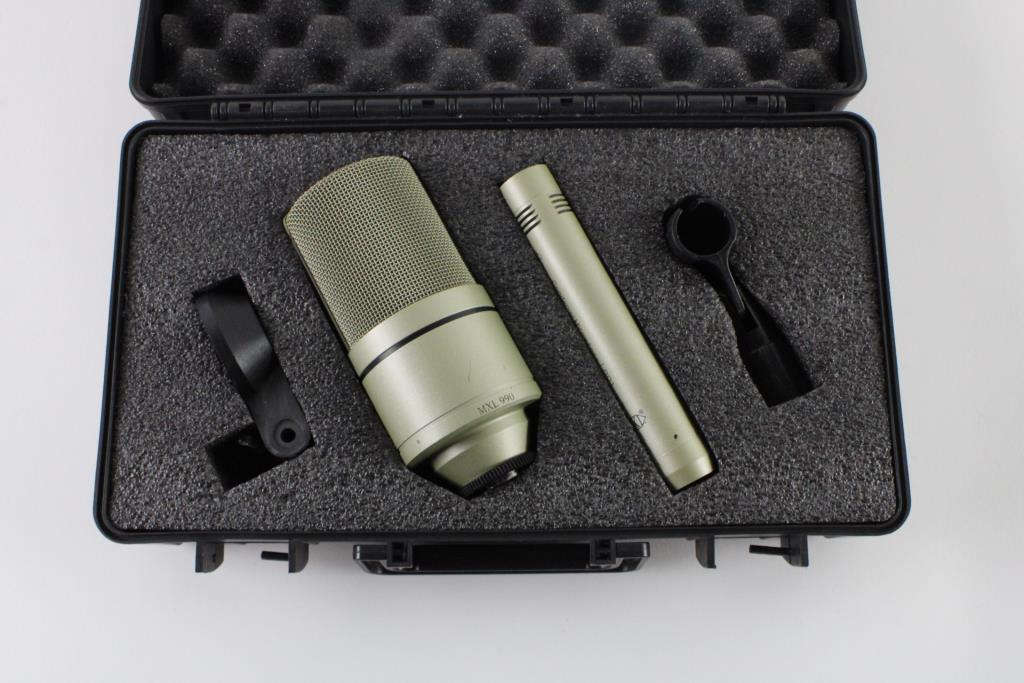 MXL 990/991 Cased Mircophone Set | Property Room