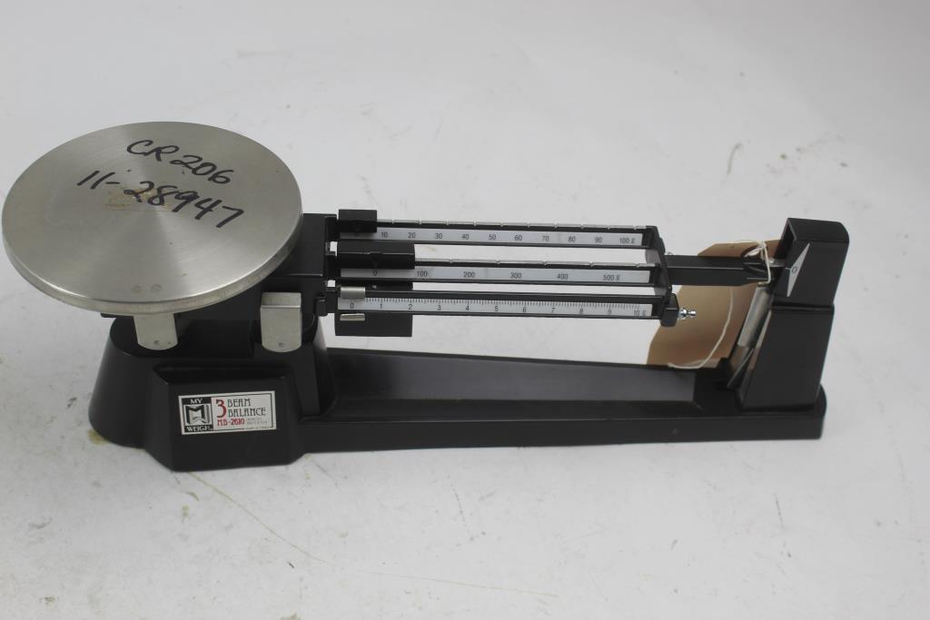 My Weigh 3 Beam Balance Scale | Property Room