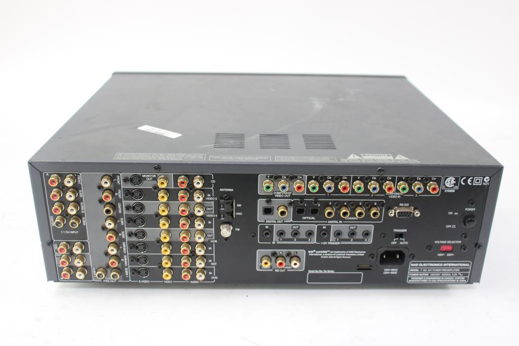 NAD AV Tuner Preamplifier | Property Room