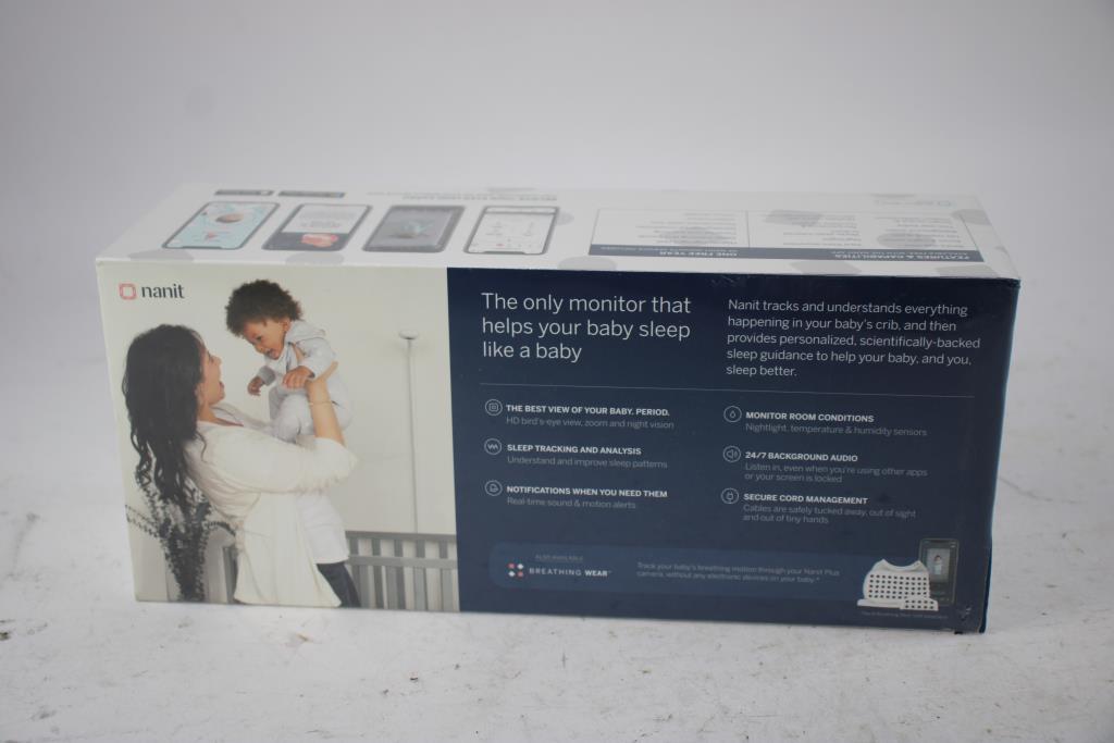 Nanit Plus All-in-One HD Baby Monitor And Sleep Tracker