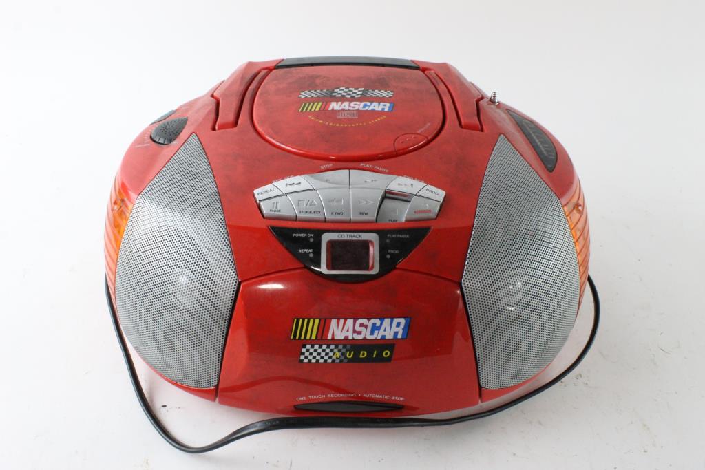 Nascar CD/Cassette Radio | Property Room