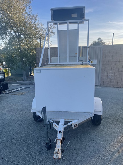 National Signal Inc. Radar Trailer (Larkspur, CA 94939) | Property Room