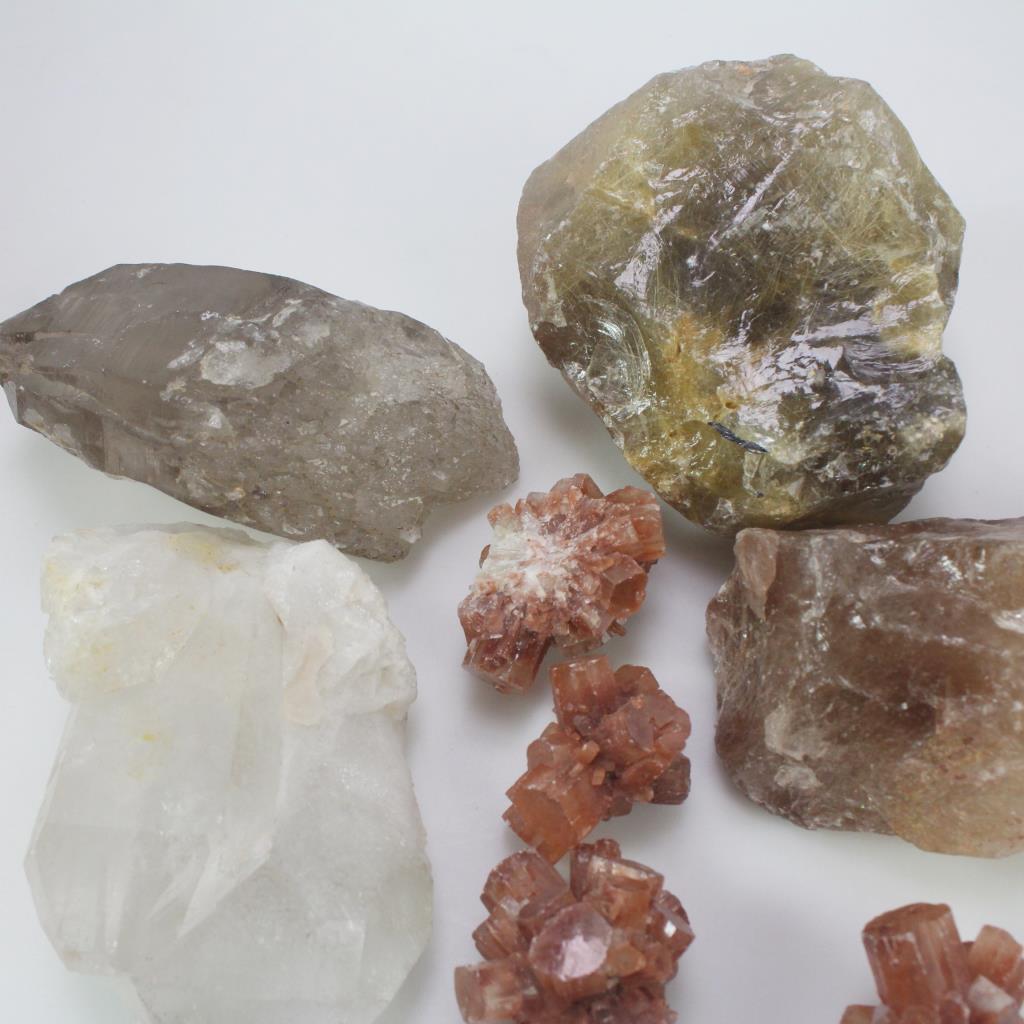Natural Gemstones & Crystal Clusters, 5+ Pieces | Property Room
