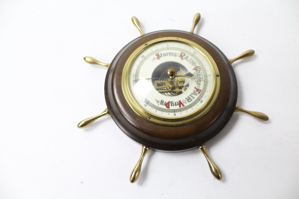 Nautical Themed Barometer | Property Room