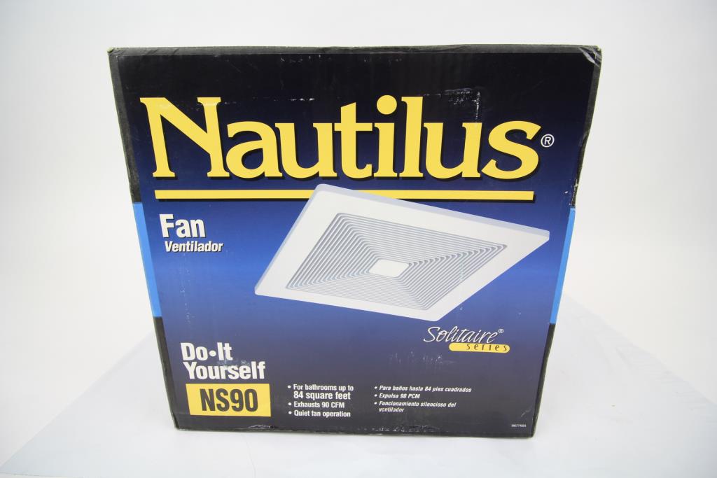 Nautilus Fan Ventilator, Decorative Light Fixture. 2 Pieces | Property Room
