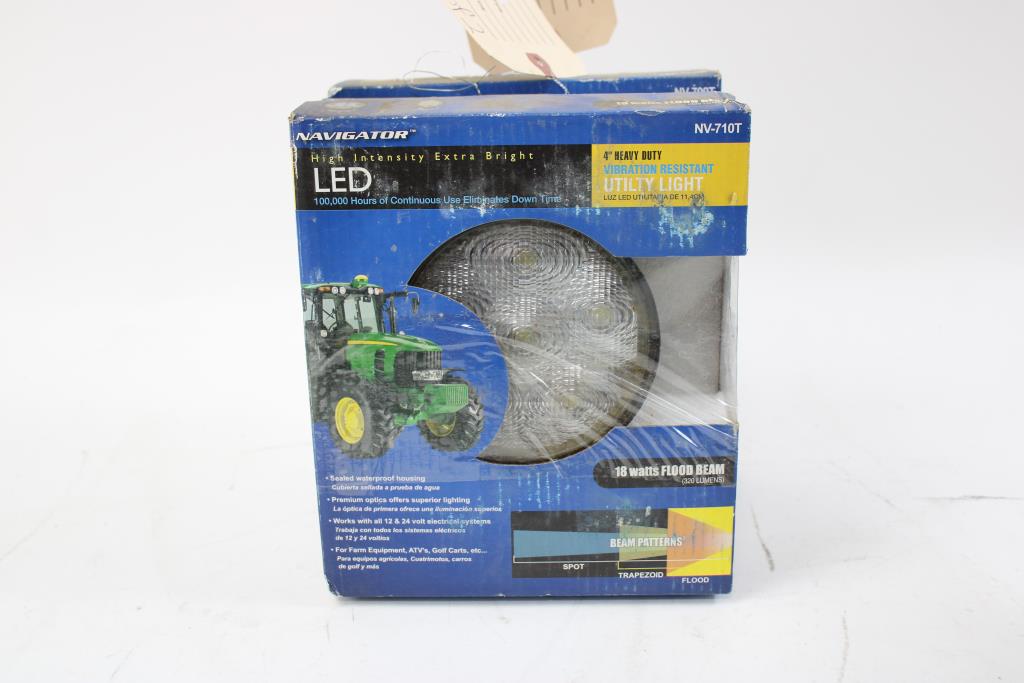 Navigator 18 Watt Flood Beam Light 320 Lumens 4" Round LED Utility ...