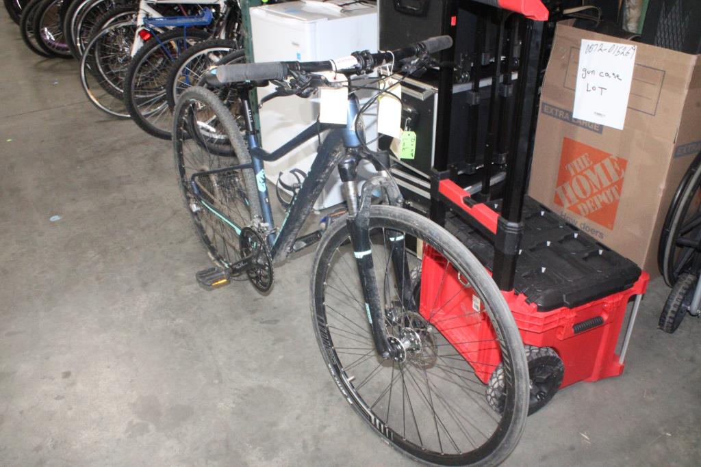 Navy Blue Marin Mountain Bike | Property Room