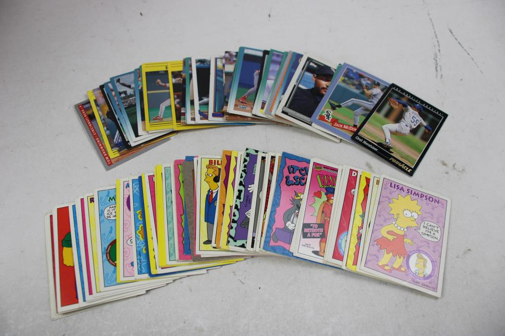 Nba, Nfl, Baseball, The Simpsons Strading Cards, 100+ | Property Room