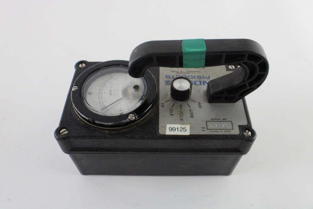 NDS Products Analog Radiographic Survey Meter | Property Room