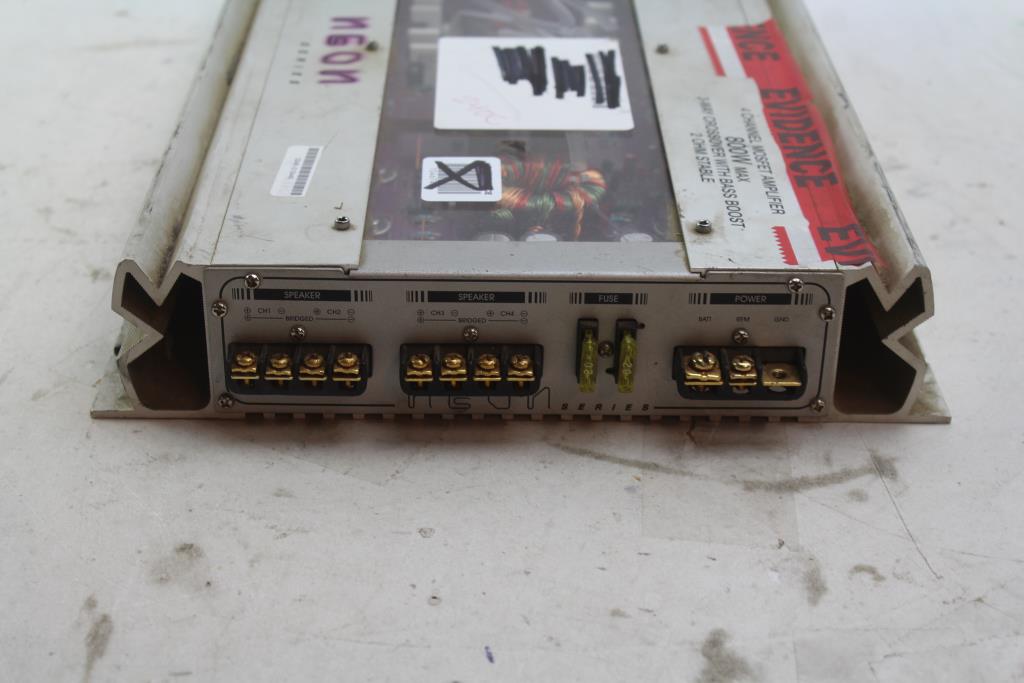 Neon-804 4 Channel Mosfet Amplifier | Property Room