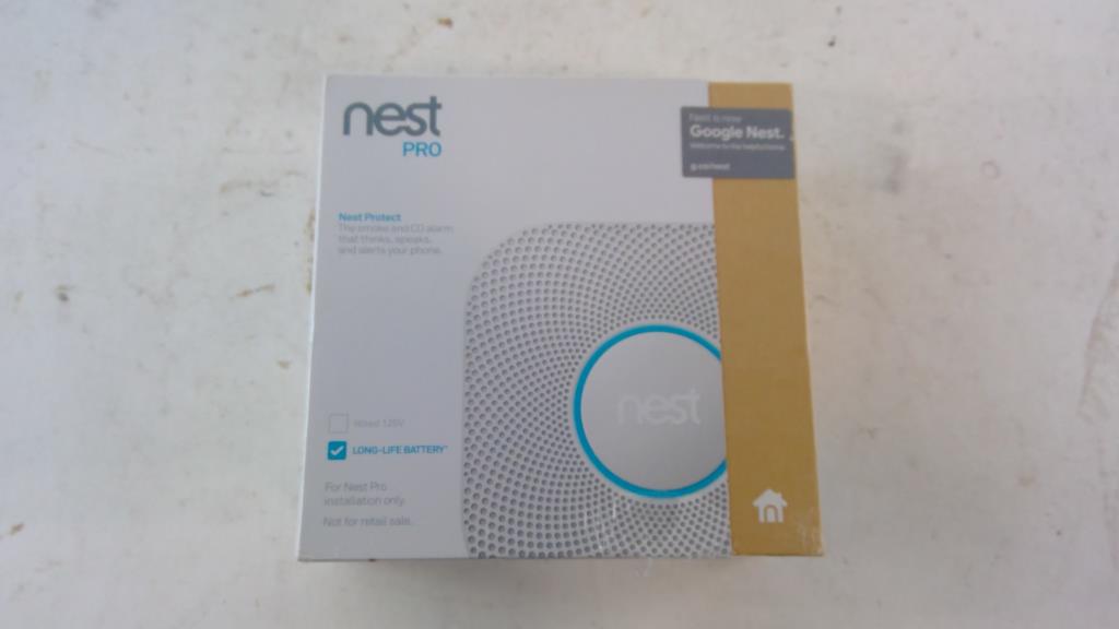 Nest Pro Smoke And CO Alarm | Property Room