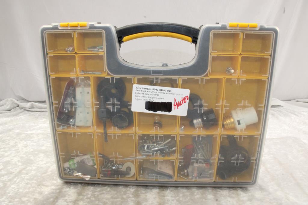 Nesting Tool Box With Screws, Drill Bits And More 20+ Pieces | Property ...