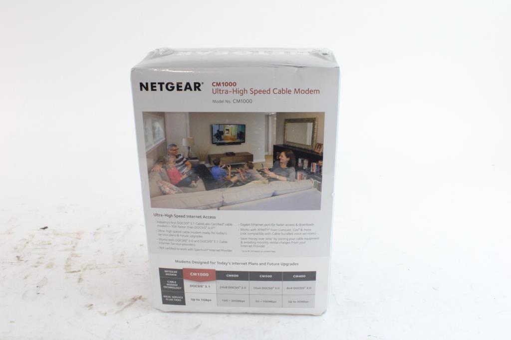 Netgear CM1000 High Speed Cable Modem | Property Room