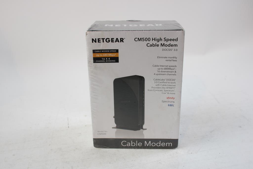 Netgear CM500 High Speed Cable Modem | Property Room