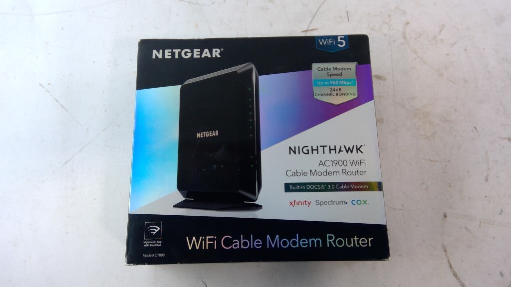 Netgear Nighthawk Cable Modem Router | Property Room