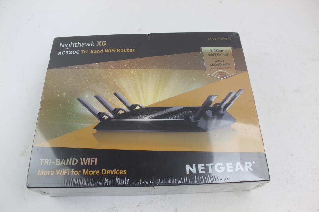 Netgear Nighthawk X6 Tri-band Wifi Router | Property Room
