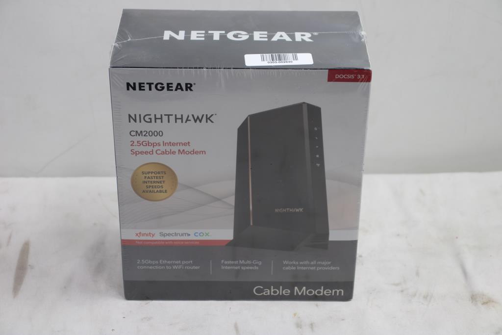 Netgear, Speed Cable Modem | Property Room