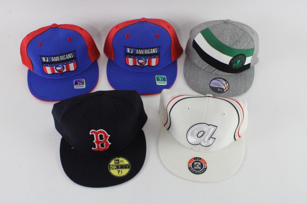 New Era And Other Caps, 5 Pieces | Property Room