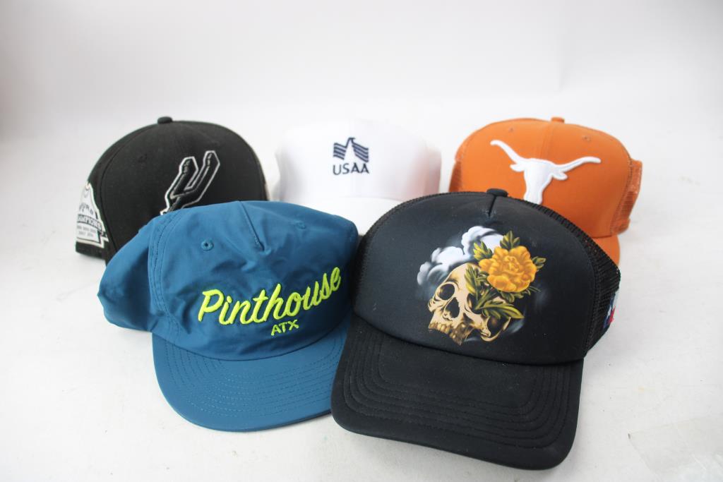 New Era Sports Hats, USAA Camo Hats, And More Hats, 9 Pieces | Property ...