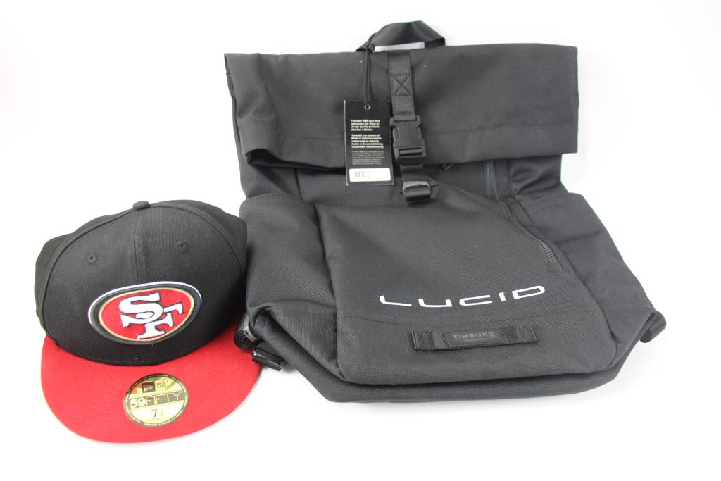 New Era, Timbuk2, And More Backpack & Hat Lot, 3 Pieces | Property Room